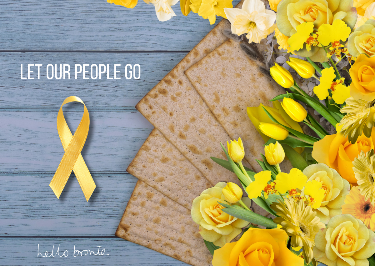 YELLOW FLOWERS FOR PESACH – HelloBronte