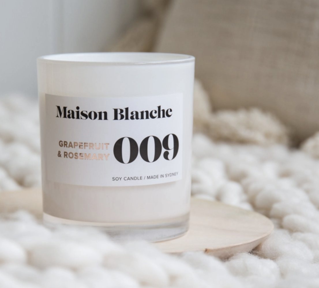 LARGE CANDLE - Maison Blanche – HelloBronte